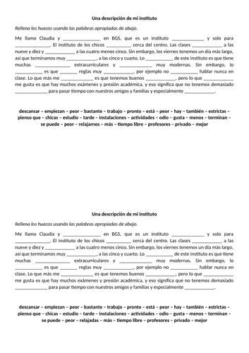 Unit 1 Everyday life at home and school (B-school life & routine ...