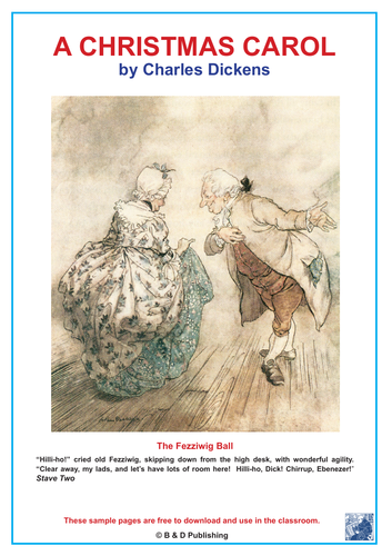 A Christmas Carol Scheme of Work Sample Pages | Teaching Resources