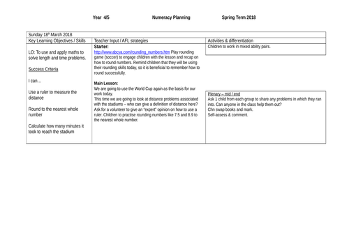 World Cup 2018- distance between the stadiums. | Teaching Resources