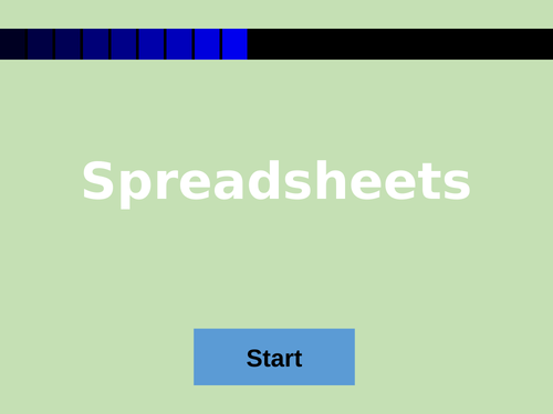 Spreadsheets Unit of Work | Teaching Resources