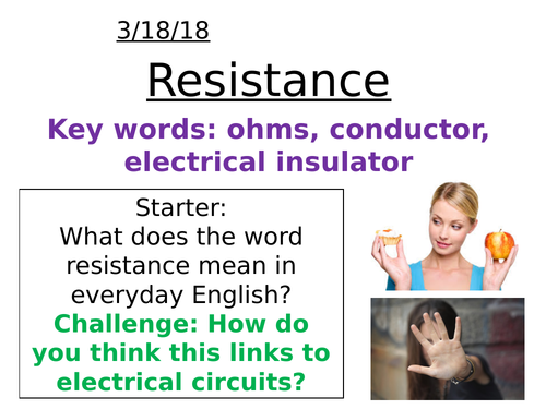 Year 7 - Electricity | Teaching Resources