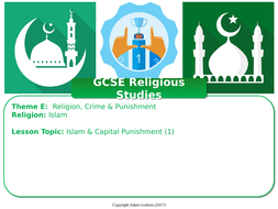 Capital Punishment - Muslim Views (GCSE RS - Islam - Religion, Crime ...