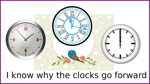 Why do the clocks go forward? (Assembly) | Teaching Resources