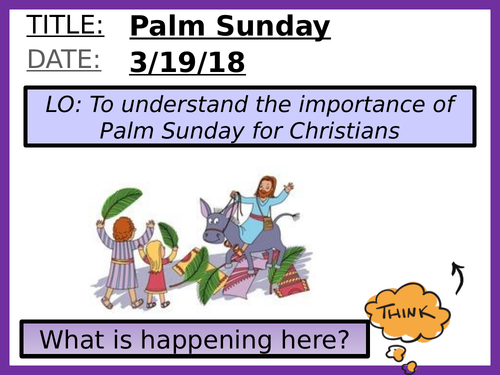 Lent and Holy Week lesson pack | Teaching Resources