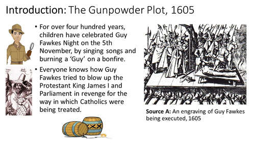 Were the Catholics Framed in the Gunpowder Plot of 1605? | Teaching ...