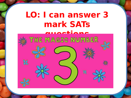 Year 6 Reading- SATs revision - 3 mark answers | Teaching Resources