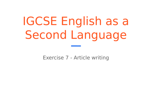 2017/18 Guide to IGCSE English as a Second Language (0510/0511 ...