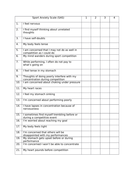 Sport Psychology Tests | Teaching Resources