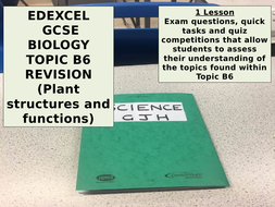 EDEXCEL GCSE Biology Topic 6 REVISION | Teaching Resources