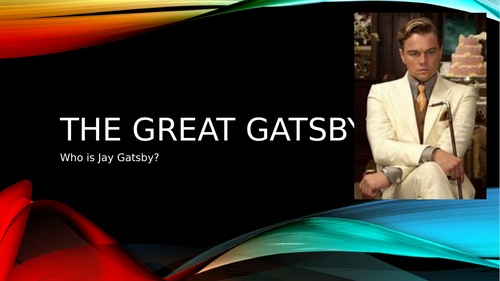 A Level English Language and Literature 'The Great Gatsby' - Analysis ...
