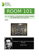 Room 101 booklet by LauraAlice89 | Teaching Resources