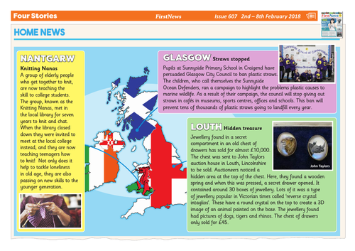 KS2 News Comprehension: World News | Teaching Resources