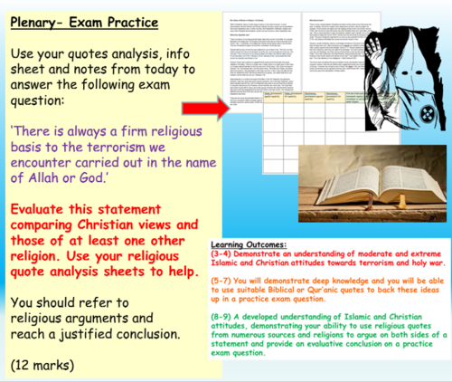 Extremism - Religious Terrorism | Teaching Resources
