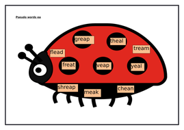 Phase 3 and Phase 5 Pseudo Word Banks | Teaching Resources