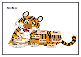 Phase 3 Pseudo Word Cards | Teaching Resources