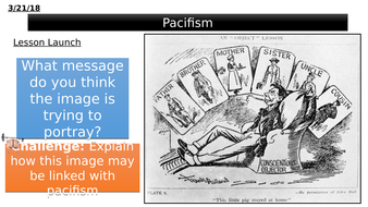 Pacifism | Teaching Resources