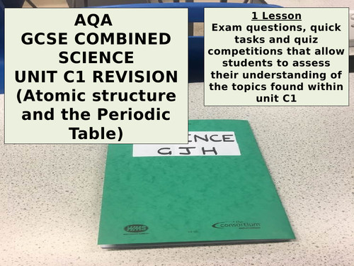 AQA GCSE Science Unit C1 REVISION (Atomic structure and the periodic ... AQA GCSE Science Unit C1 REVISION (Atomic structure and the periodic ...
