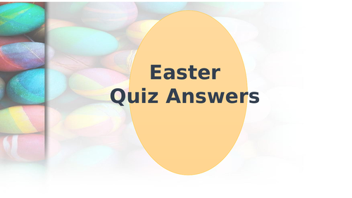 Easter Activities for KS2 - Powerpoint Quiz and Pack with Wordsearch ...