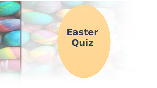 Easter Activities for KS2 - Powerpoint Quiz and Pack with Wordsearch ...