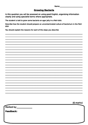 New AQA GCSE 1-9 Biology (Science) Infection & Response Revision Lesson | Teaching Resources