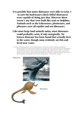 Dinosaur topic Year 2 | Teaching Resources