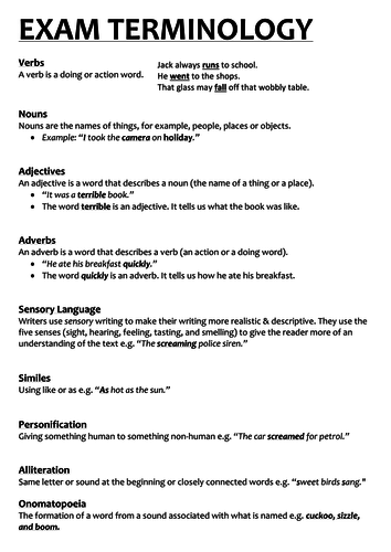 EDUQAS Paper 1 & 2 - Exam themed lesson starters all questions (GCSE ...