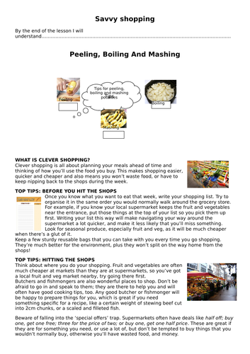 Complete Whole Year Plan for Food Technology Lessons based on Jamie's ...