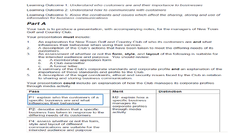 CTEC Level 3 Business Unit 4: P1, P2, P3 | Teaching Resources