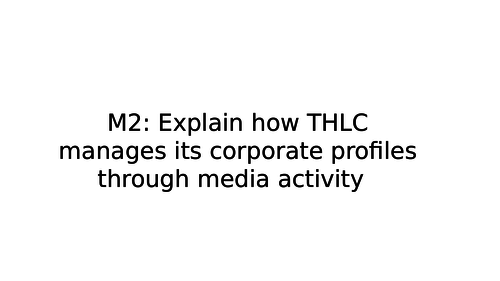 CTEC Level 3 Business Unit 4: M2, D1 | Teaching Resources