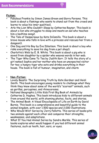 Paws, Claws & Whiskers Homework Pack – 51 Engaging Tasks Across ...