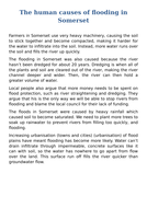 Flooding in Somerset case study lesson | Teaching Resources