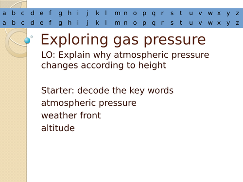 Exploring Gas Pressure | Teaching Resources