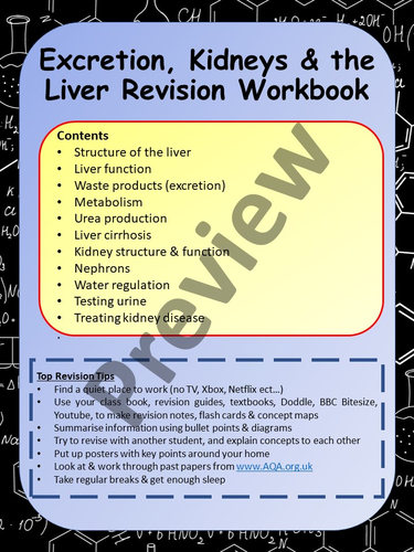 OCR / AQA A Level Biology Excretion, Kidneys & the Liver Revision ... OCR / AQA A Level Biology Excretion, Kidneys & the Liver Revision ...