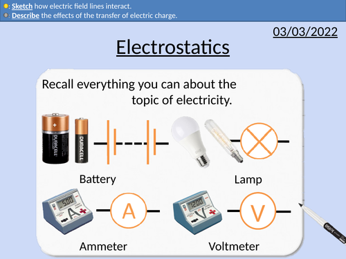 GCSE Physics: Electrostatics | Teaching Resources
