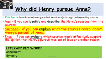 Henry VIII & Anne Boleyn Homework & Worksheet - QR Codes | Teaching ...