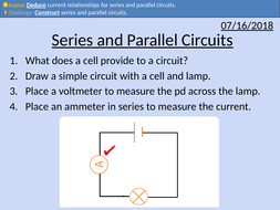 GCSE Physics: Series and Parallel Circuits | Teaching Resources