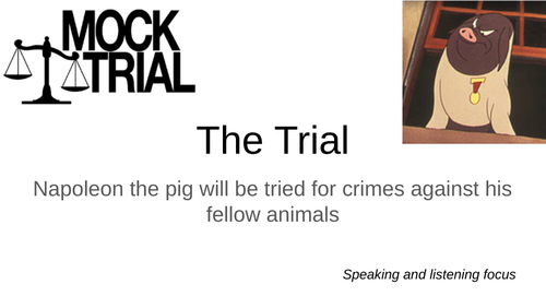 Animal Farm mock trial | Teaching Resources