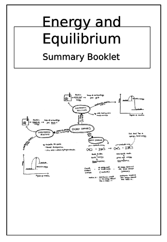 Energy & Equilibrium Knowledge Organiser/Summary Booklet: GCSE ...