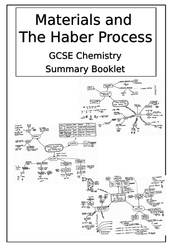 Materials & the Haber Process Knowledge Organiser/Summary Booklet GCSE ...