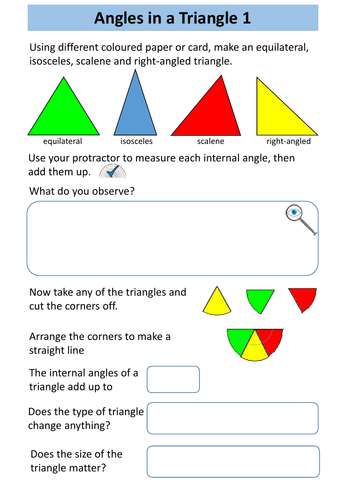 Properties of Shape : Year 6 - White Rose Maths | Teaching Resources