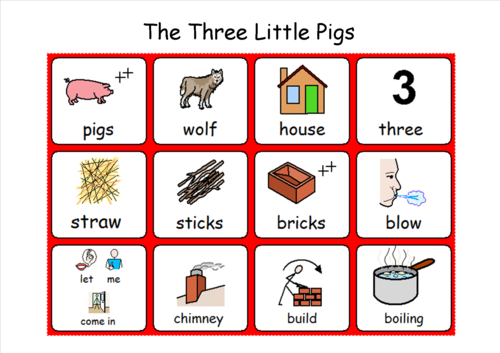 Traditional Fairy Tales - Three Little Pigs - Goldilocks - Billy Goats ...