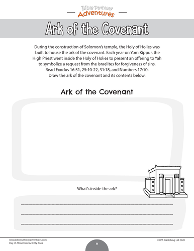 Day of Atonement (Yom Kippur) Activity Book | Teaching Resources