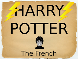 Harry Potter in French | Teaching Resources