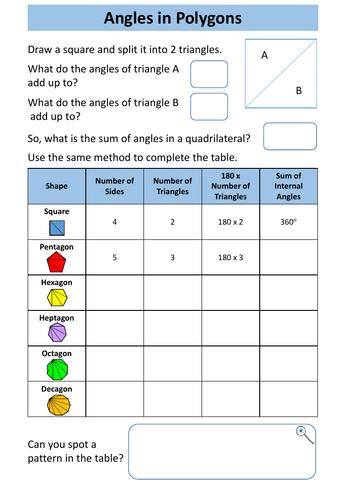 Properties of Shape : Year 6 - White Rose Maths | Teaching Resources
