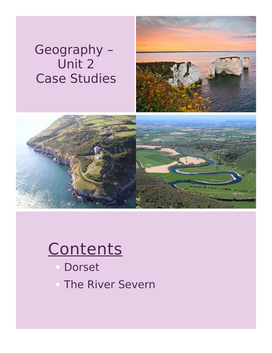 Rivers and Coasts Case Studies (Swanage / River Severn / Storm ...