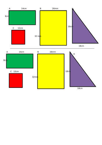 KS2 area and perimeter whole lesson | Teaching Resources