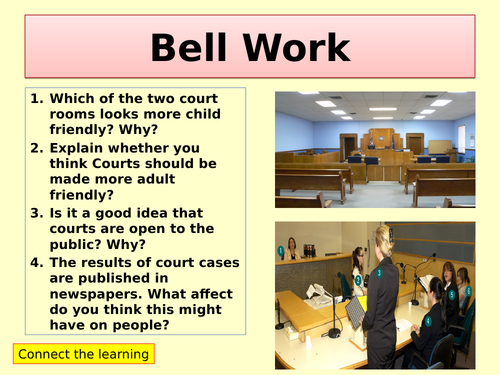 Criminal Courts | Teaching Resources