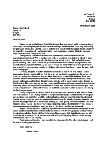 Formal Letter Writing | Teaching Resources
