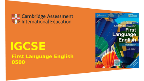 Igcse First Language English 0500 Teaching Resources
