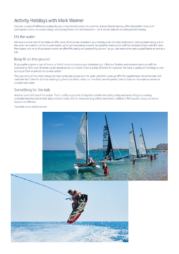 KS3 Travel Writing 9 lesson unit - Introducing writing skills for GCSE ...